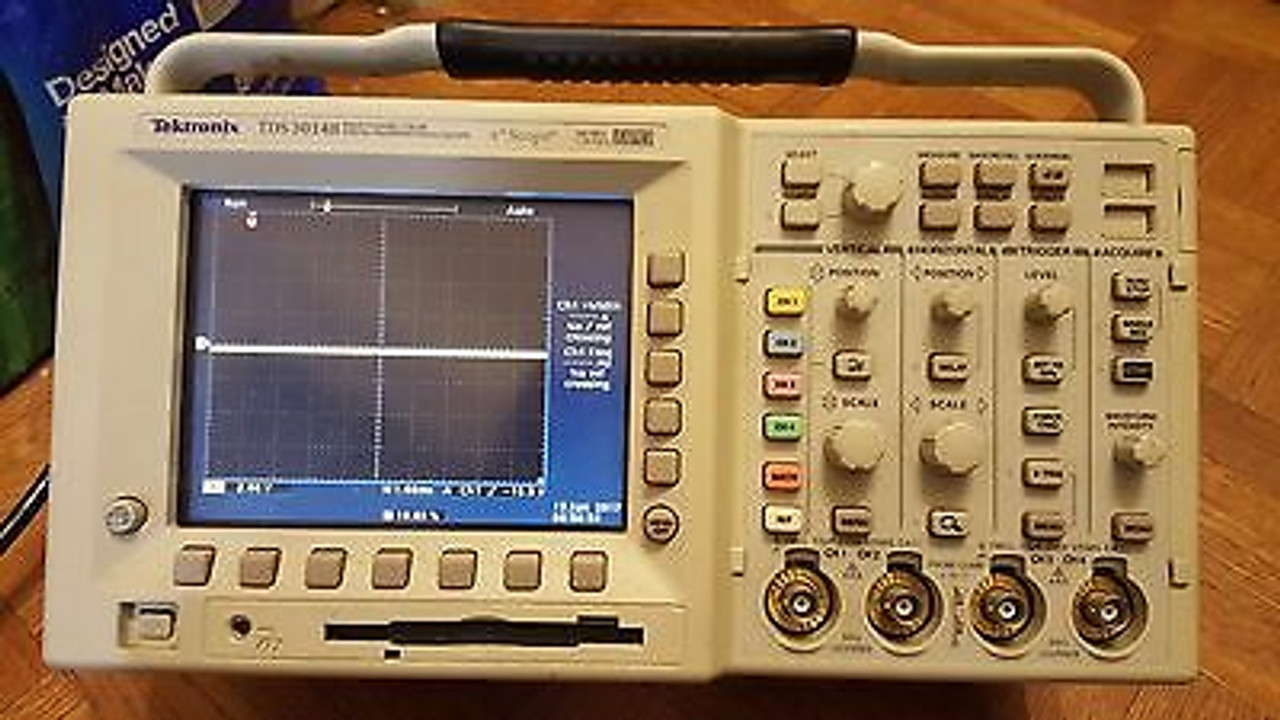 Tektronix Tds3014b 4ch 100mhz 1 5gs S Digital Oscilloscope