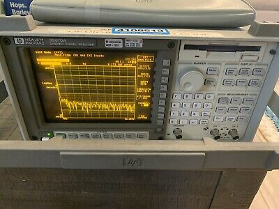 Hp Agilent 35670A 2 Channel Fft Dynamic Signal Analyzer Tested Lots Of ...