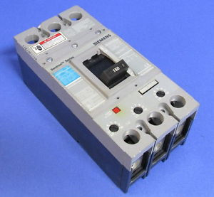 Siemens Sentron Series 150A 600V 3 Pole Circuit Breaker Fxd63B150 Ser B ...