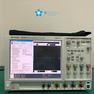 Keysight Dso90404A Infiniium Oscilloscope: 4 Ghz -009,803,805,Dsa,Wxp
