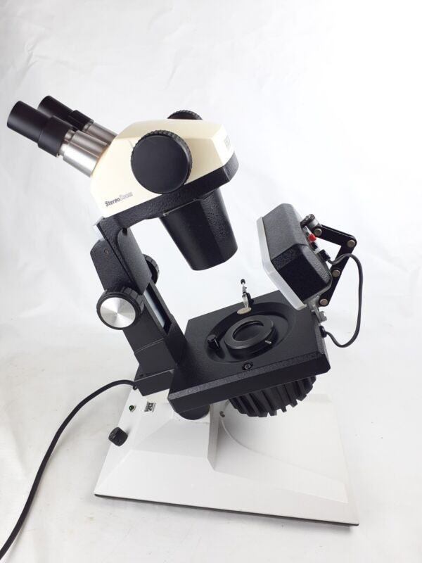 GIA GEM gemolite MARK VII Leica stereo microscope 7x 40x stone ...