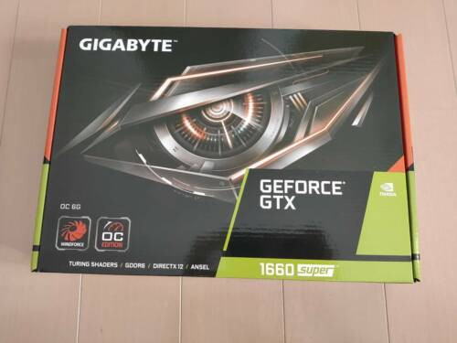 Gigabyte Gtx1660Super Gv-N166Soc-6Gd From Japan