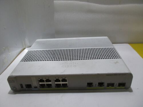 Cisco Catalyst 2960-Cx Series Ws-C2960Cx-8Tc-L V03 Switch - SPW Industrial