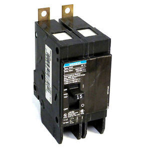 Siemens Bqd215 15A 2-Pole 480V Circuit Breaker - SPW Industrial