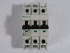 Moeller Faz-C1/3-Na Miniature C-Curve Circuit Breaker 3-Pole 1Amp Wow ...