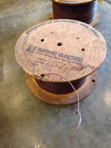 2500 2500 Foot Roll Thermo Electric Thermocouple Instrument Wire Cable ...