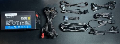 Powerspec Ps 750Gfm 750W Gold 80 Plus Modular Power Supply - SPW Industrial