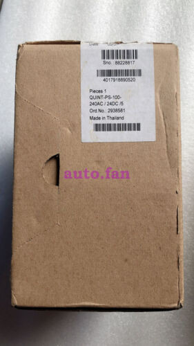 2938581 Quint-Ps-100-240Ac / 24Dc / 5 Switching Power Supply - SPW ...