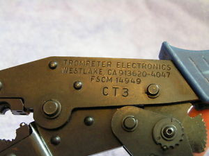 TROMPETER CT3 CRIMPING TOOL/ CRIMPER EXCELLENT CONDITION - SPW Industrial