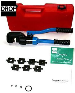 12 TON Hydraulic Crimper Crimping Tool Cable Compression Tool Heavy ...
