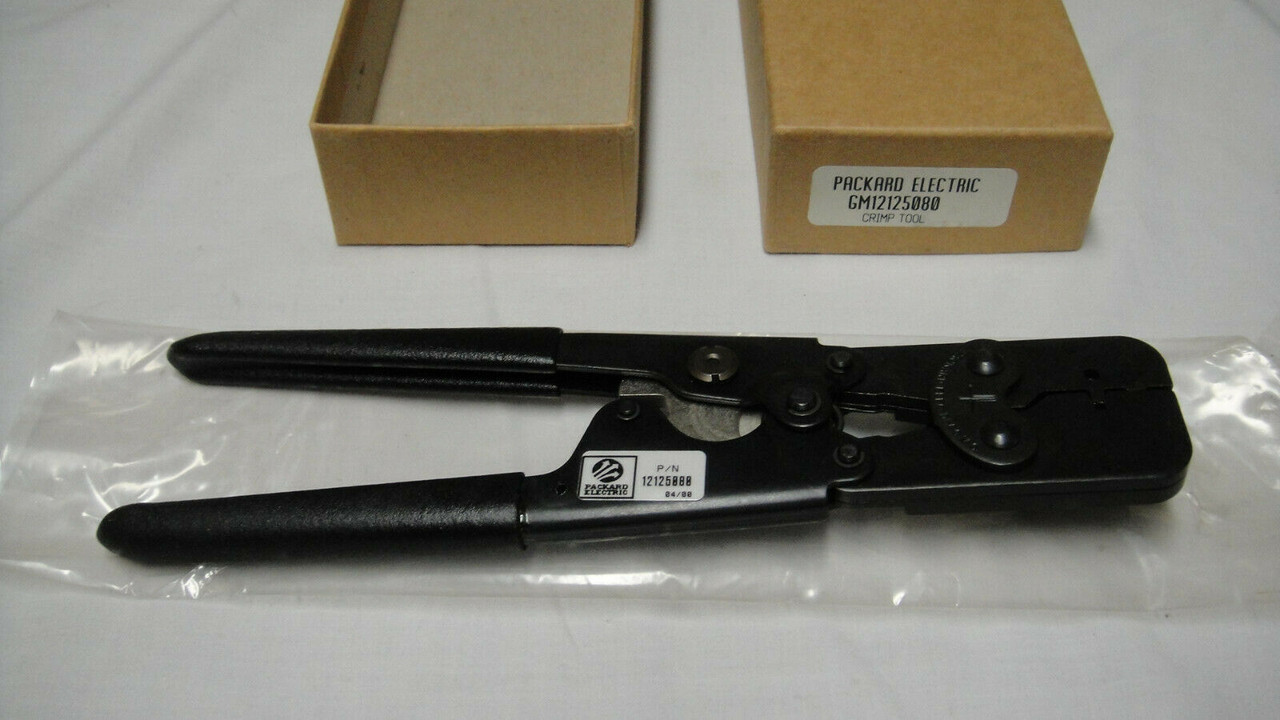 PACKARD GM DELPHI HAND CRIMPER CRIMPING TOOL 12125080 GM12125080
