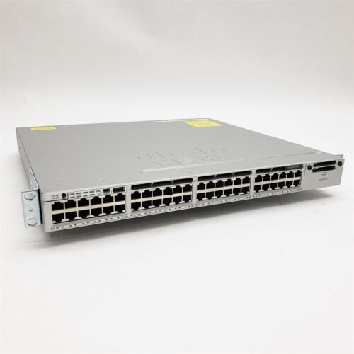 Cisco Catalyst 3850 Ws-C3850-48P-S V07 48-Port Poe Gigabit Network ...