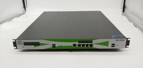 Sonus Sbc2000 1Ru Voip Session Border Controller Gateway - SPW Industrial