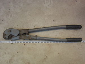 T&B Thomas & Betts Compression Crimper Crimping Tool, Used - SPW Industrial