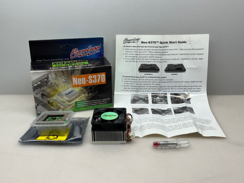 Powerleap Rare Pl-370/T Neo-S370 Socket 370 Upgrade To Tualatin Cpu ...