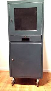 Industrial Mobile Computer Cabinet - SPW Industrial