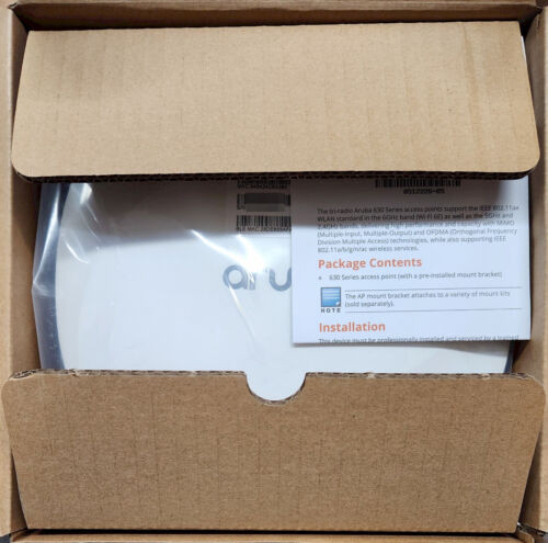 Hpe Aruba Ap-635 (Us) Wifi 6E Campus Wireless Access Point - SPW Industrial