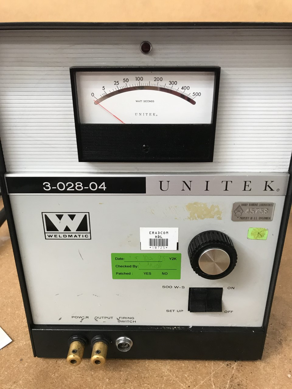 Unitek Welding System Uniflow Supply Spot Welder 3-028-04 500W Power ...