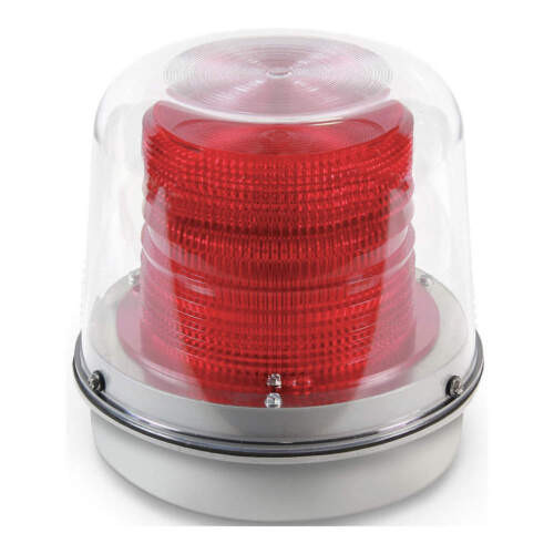 Shop Edwards Signaling 94R-N5 Warning Light,Strobe Tube,120Vac,Red ...