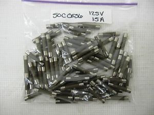 Soc Ces6 125V/15A Fuse (76 Fuses) - SPW Industrial