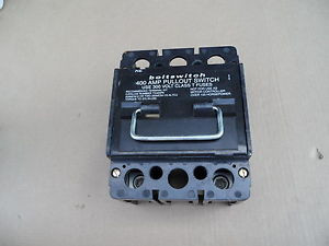 PT335 Boltswitch 3 pole, 400 amp, 480/277 VAC, Fused Pullout Switch