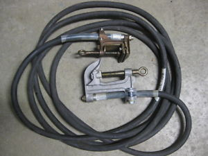 A.B. Chance 4/0 25 Single Grounding Set Clamps Ground Lineman ...