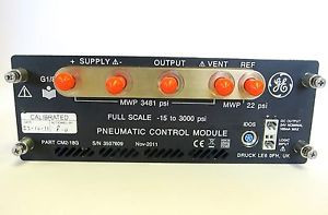 GE Pace Druck Pneumatic Control Module CM2-18G 3000 PSI Premium ...