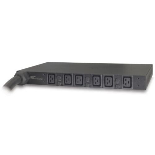Open Box Apc Rack Mount Pdu Basic 208V/50A Three-Phase Pdu 6-Out 1U Ap7516