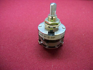 GRAYHILL ROTARY SWITCH DP4T, ON-ON, 2 THRU 4 #44A45-01-2-04N - SPW ...