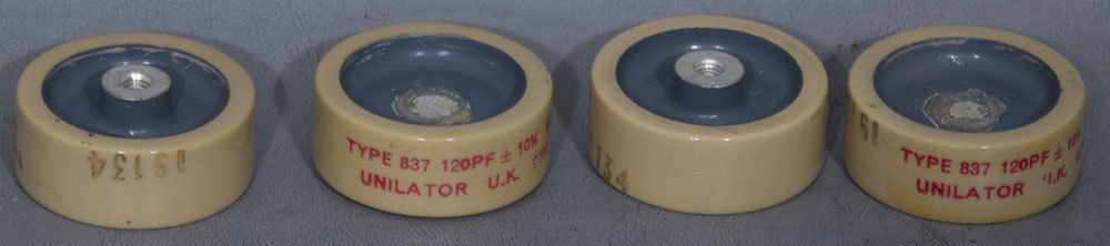 UNILATOR RF CERAMIC CAPACITOR 400PF 15KV 15000V - SPW Industrial
