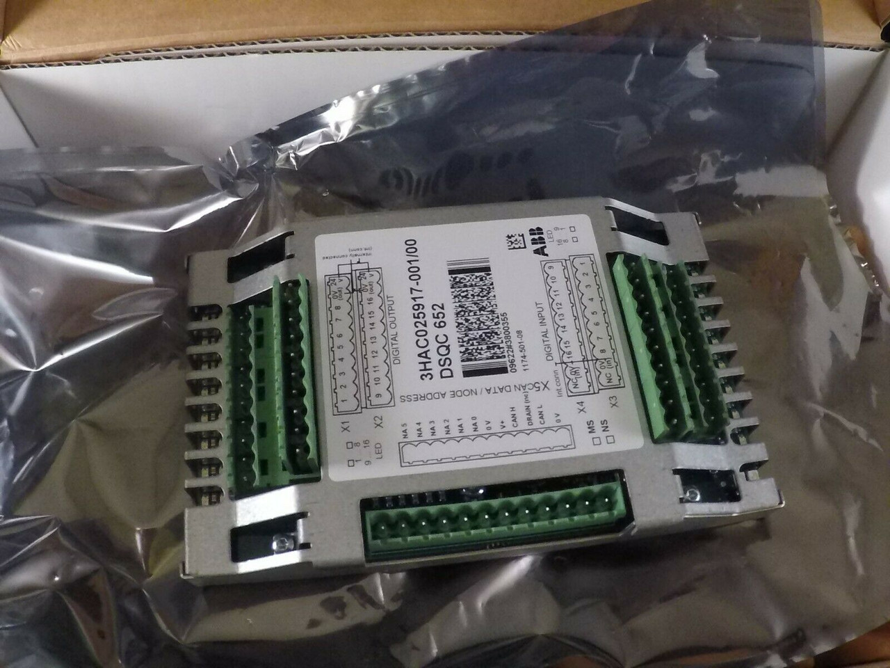 Abb Robot Dsqc 652 - Digital I/O 24V For Abb Robots - 3Hac 025917-001/ ...