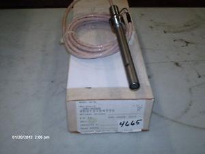 Rosemount Analytical Resistivity Probe Model #441-XT6/12 P/N 05010-784 ...