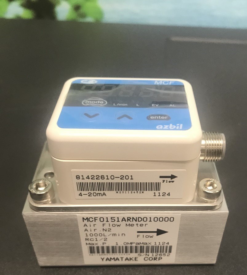 YAMATAKE AZBIL MCF0151ARND010000 AIR FLOW METER AIR.N2 NEW NOT IN BOX