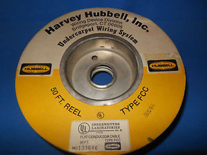 Buy - HUBBELL FLAT CONDUCTOR CABLE 50 FT PC3B-50 TYPE FCC 12 AWG 3 C ...