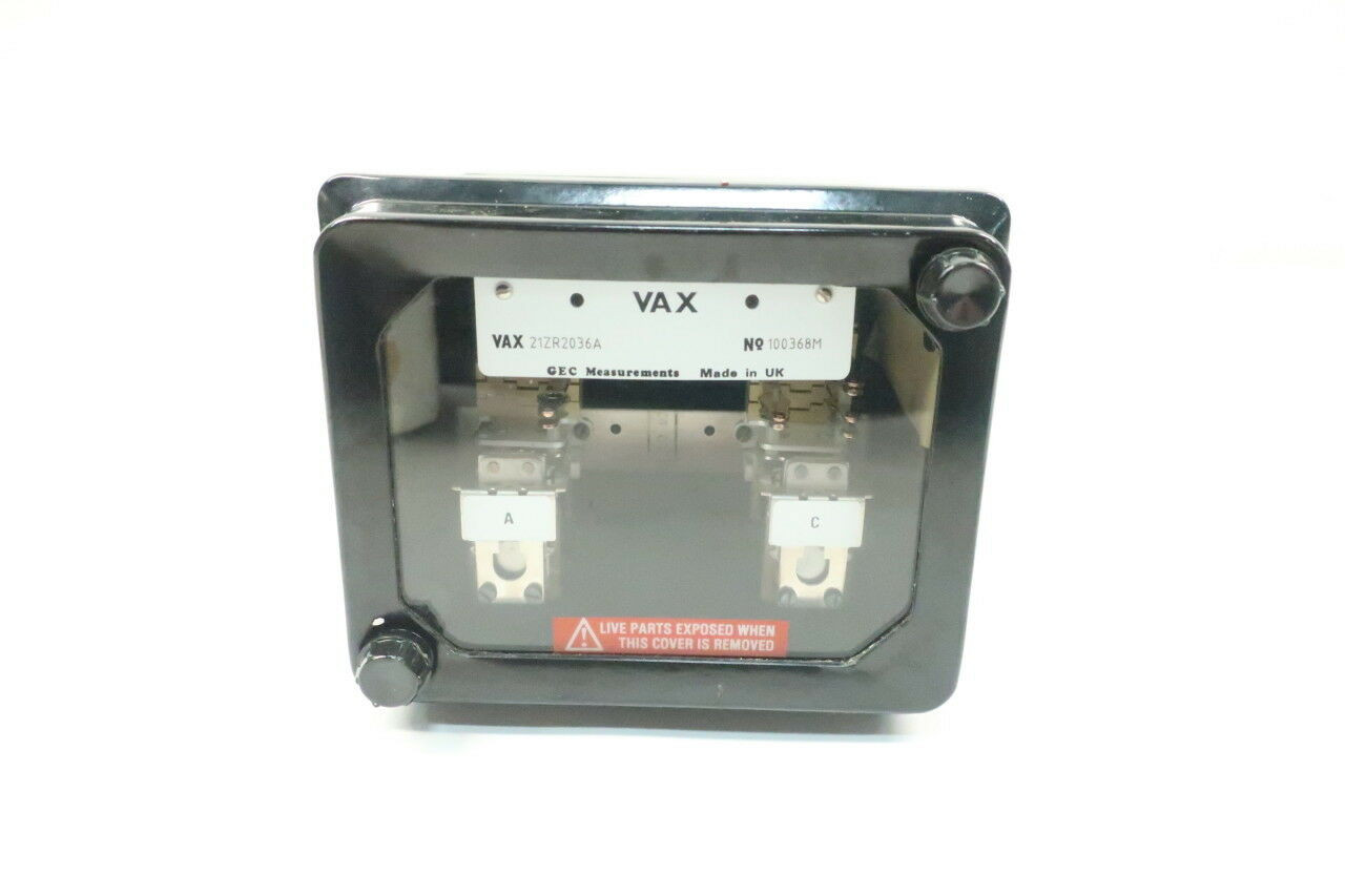 Gec Measurements VAX21ZR2036A Relay