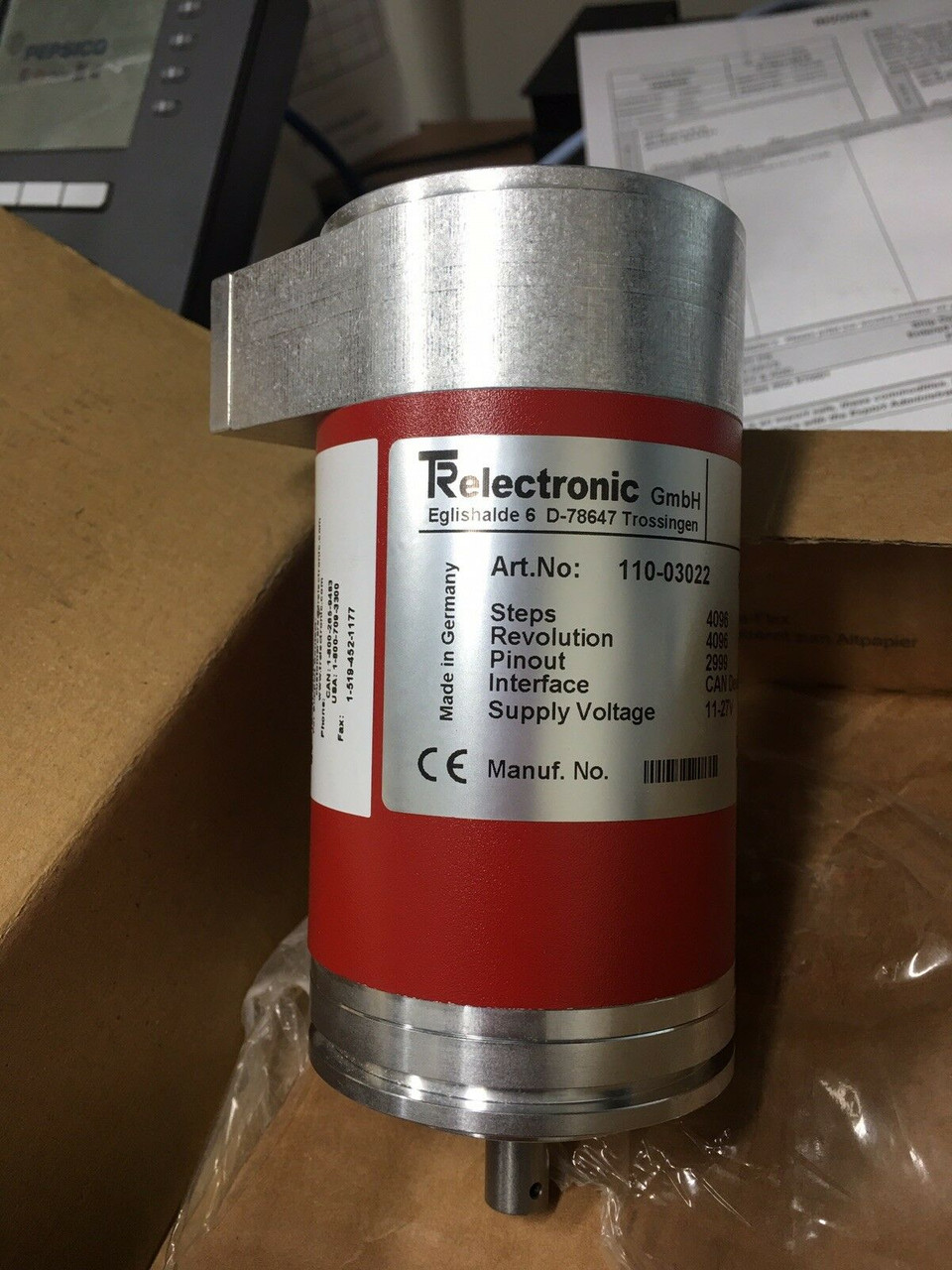 Buy - TR ELECTRONIC 11-27VDC TYPE CE65M ROTARY ENCODER 110-03022 New