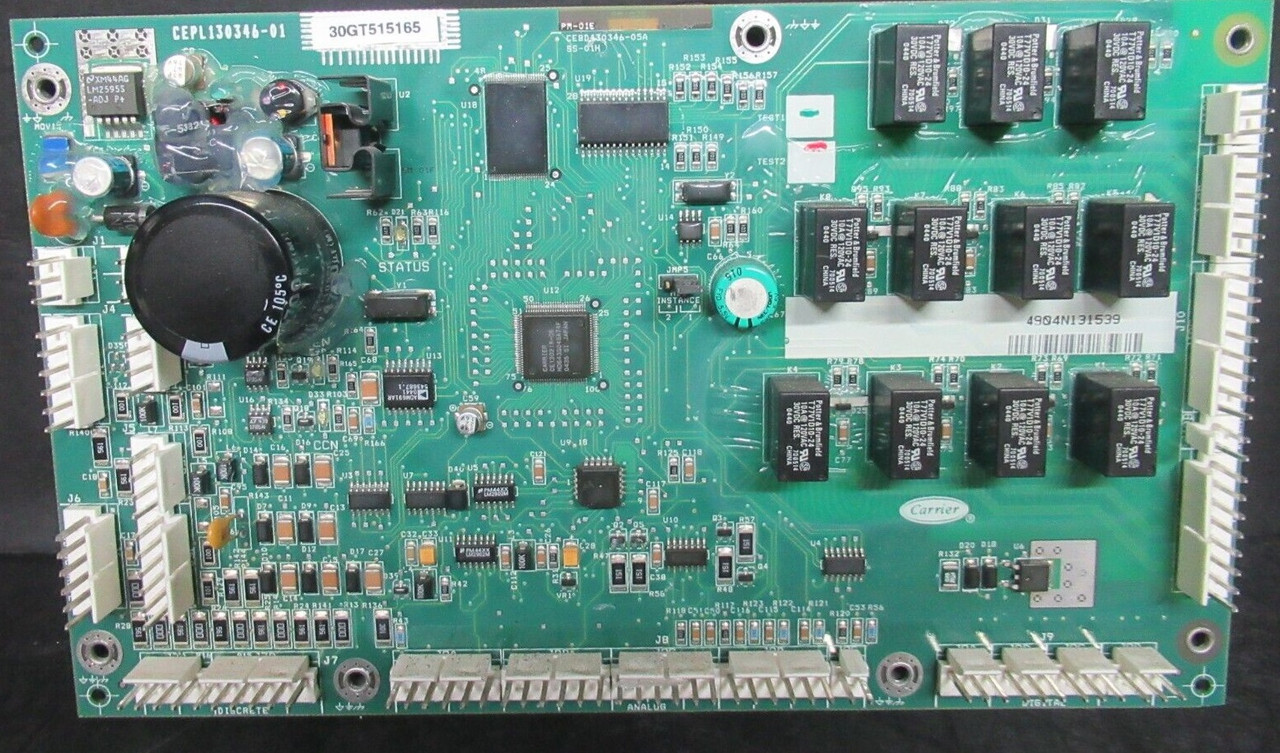 Carrier Chiller Control Board Cepl130346-01 30Gt515165 Cebd430346-05A ...