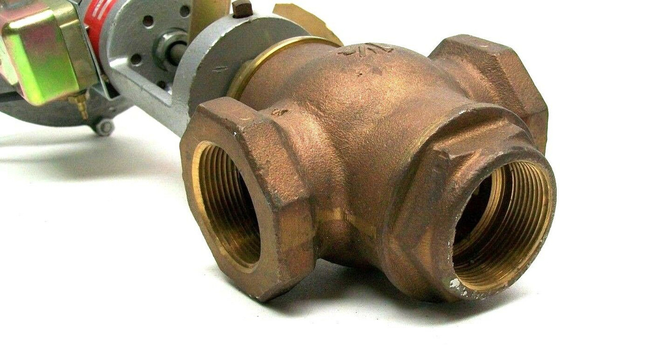 Nos Powers Series 591 Flowrite Pneumatic 3 Way Mixing Valve 1 1/2 W ...