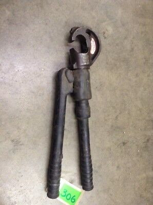 Burndy Y35 Hypress 12 Ton C Head Hydraulic Self Contained Hand Operated ...