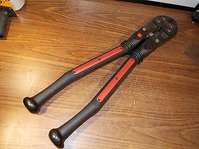 Burndy Md7-34R Posi-Press Hytool Ratchet Crimper Md734R - SPW Industrial