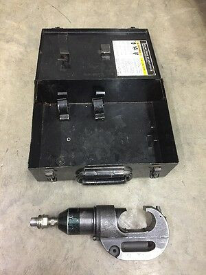 Burndy Crimper 750 Revilver Hydraulic Tool 4 Remote Enerpac Hand Pump ...