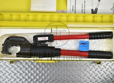 Anderson 12-Ton Manual Hydraulic Crimper Hc-12 - SPW Industrial