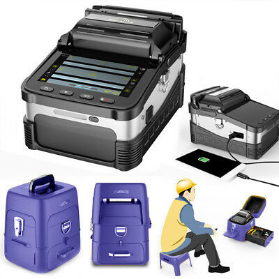 Automatic Fiber Optic Splicing Machine Ai-7 Fusion Splicer Kit& Cleaver ...