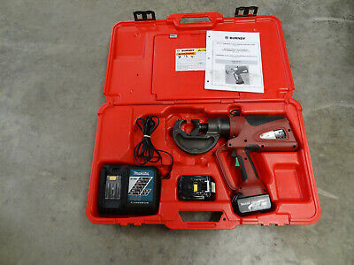Burndy Pat750-Li Li-Ion Battery Crimping 12-Ton Patriot Hydraulic Tool ...
