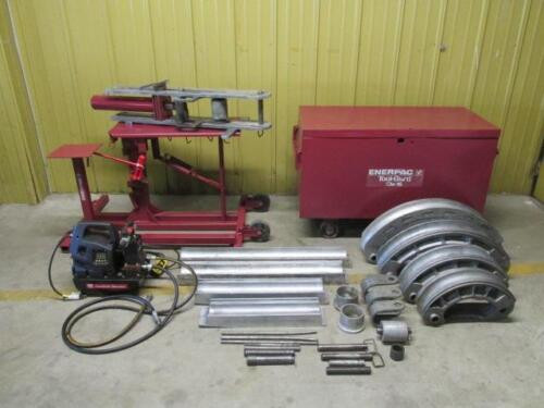 GB Enerpac Ultra Eegor B-400 Hydraulic Pipe Bender 2-1/2", 3", 3-1/2 ...