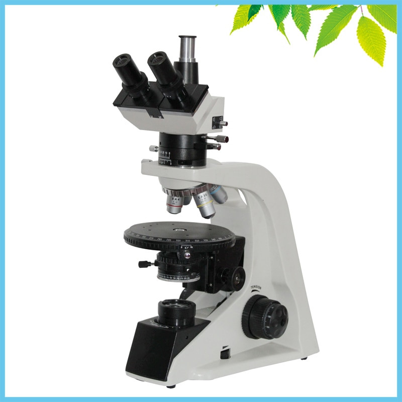 40X 630X Trinocular Polarizing Geological Metallurgical Microscope for ...