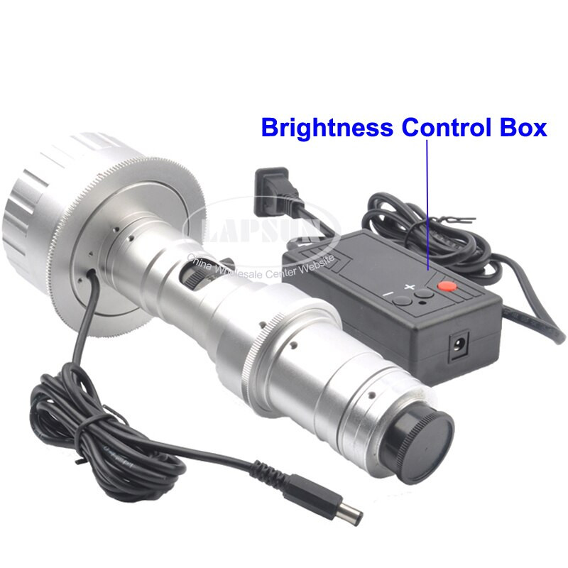 3D Stereoscopic 180X C MOUNT Lens for Industrial Microscope Digital ...