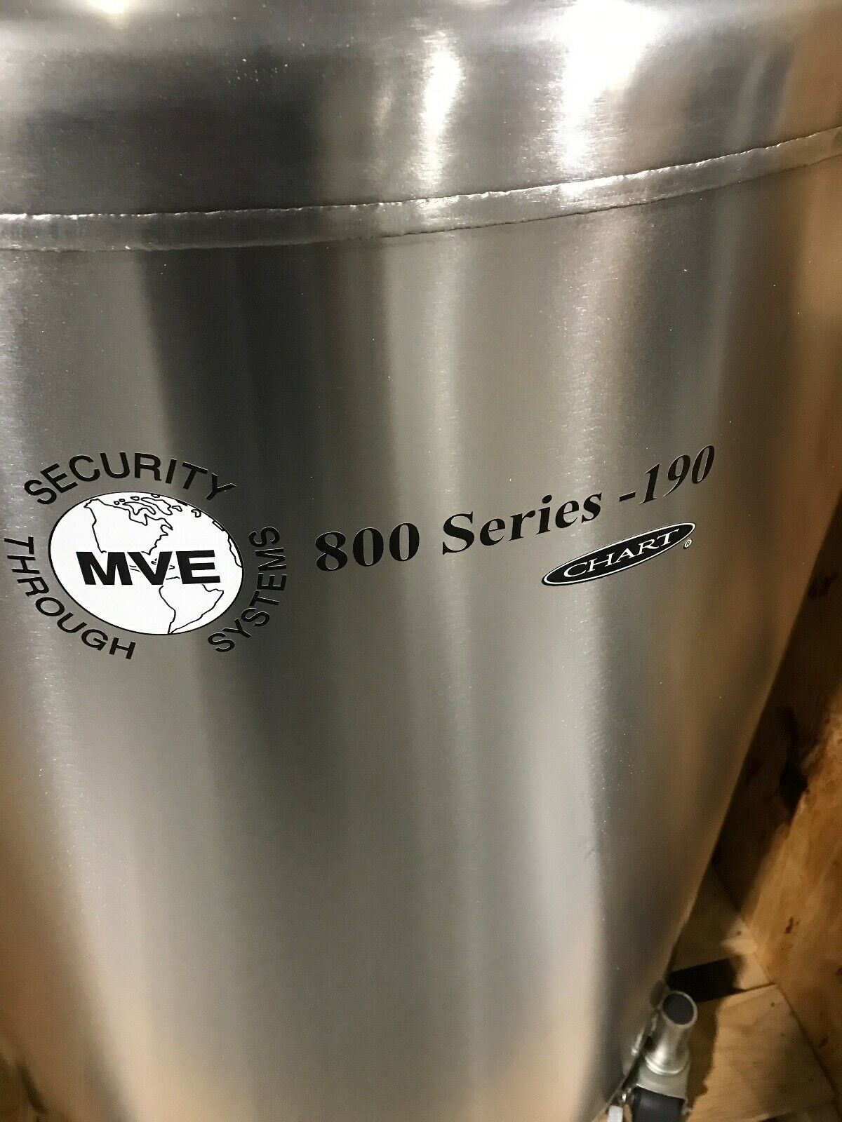Chart MVE 800 Series-190 Liquid Nitrogen Freezer MVE 815P-190AF-GB w ...