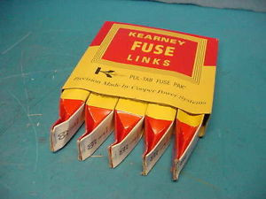 5X Pieces Kearney Fuse Links T65 # 51065 - SPW Industrial