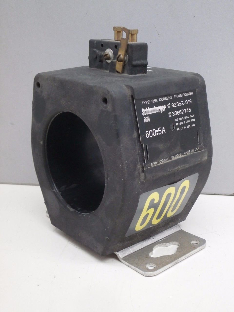 Sangamo Weston 600:5A Current Transformer 92352-019 - SPW Industrial